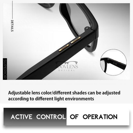 400VLENS™ — Adjustable Tint Sunglasses | Premium Optical Eyewear